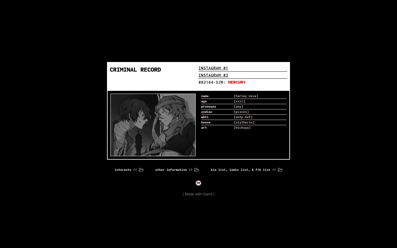 criminal mastermind: harley nova